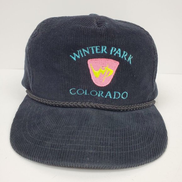 Vintage | Accessories | Vintage Winter Park Colorado Ski Resort Black ...